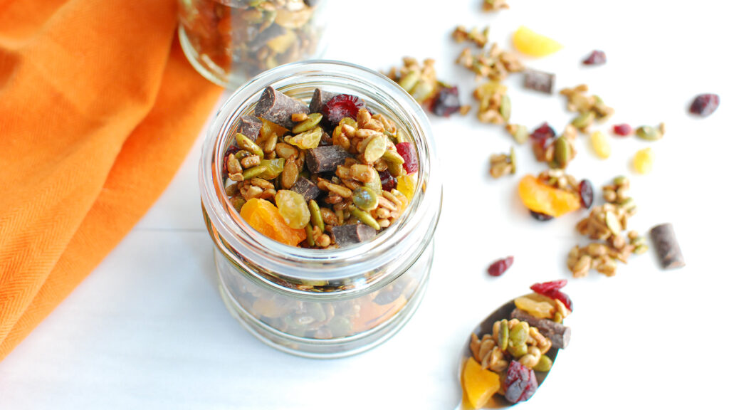 Maple Glazed Nut-free Trail Mix | IMPACT Magazine